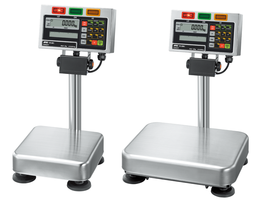 A&D FS-i Series Wet Area IP65 Checkweighing Scales – Bennett Scales ...